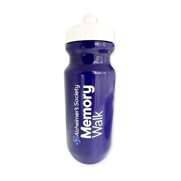Memory Walk water bottle - blue - Alzheimer's Society