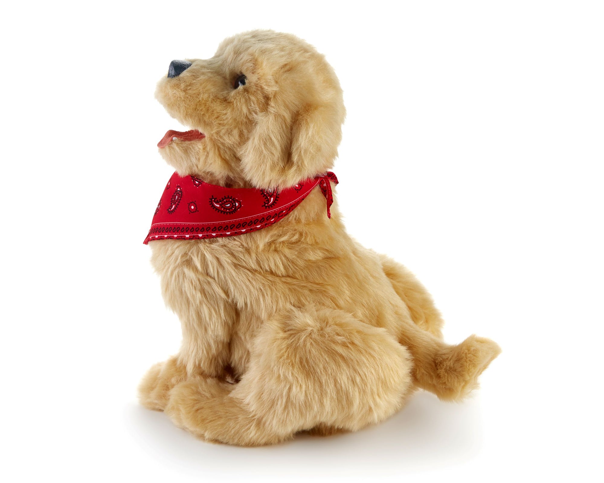 Golden pup robotic companion pet - Alzheimer's Society