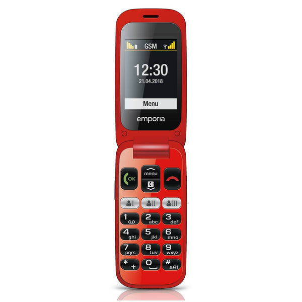 Emporia One Phone - red - Alzheimer's Society