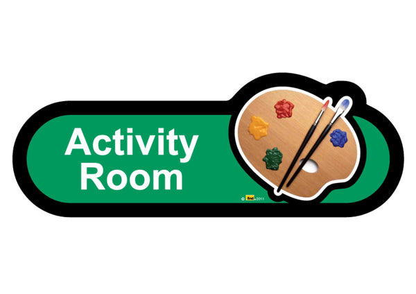 Activity Room Sign - VAT Free - Alzheimer's Society