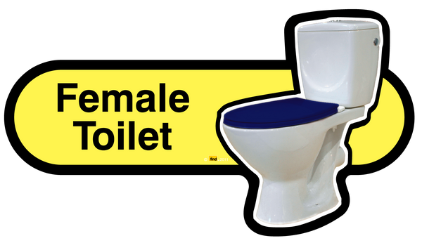 Female Toilet Sign - Alzheimer's Society