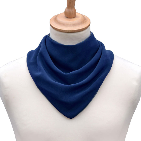 Adult Neckerchief (short) - Navy Blue - VAT Free - Alzheimer's Society