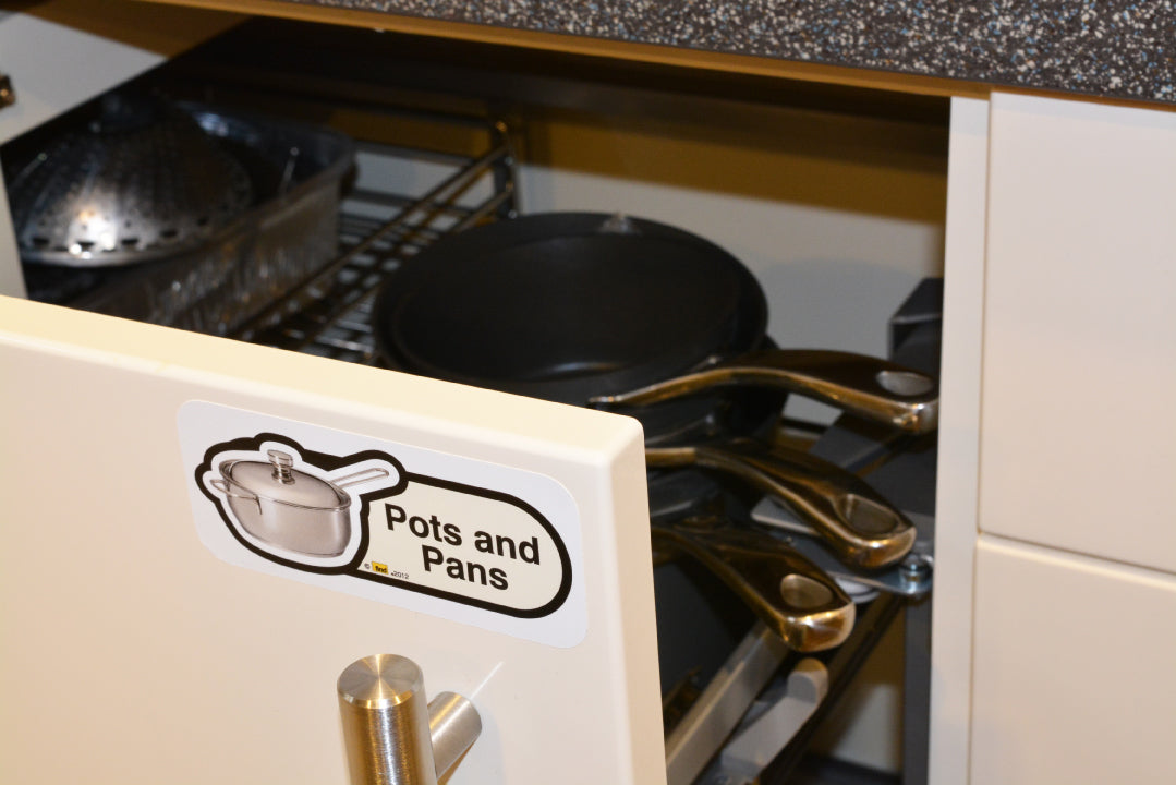 Reusable Signage Sticker Book - Alzheimer's Society