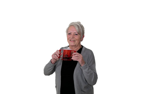 Handy cup - red - Alzheimer's Society