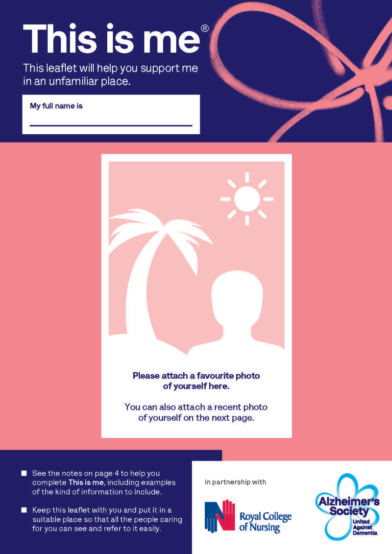 this is me - Alzheimer's Society