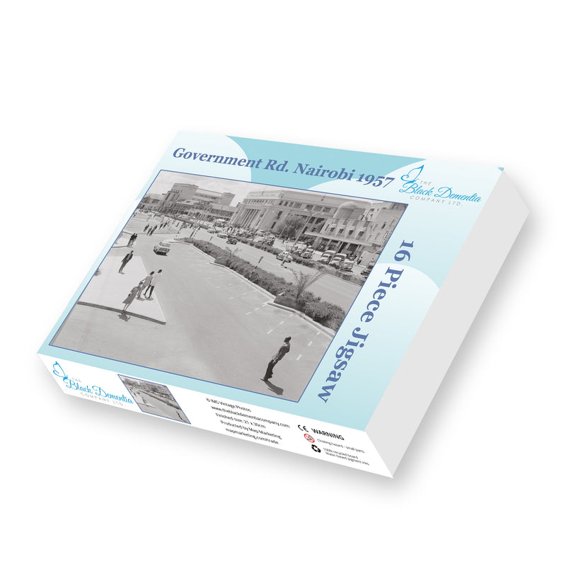 16 Piece Jigsaw Puzzle - Government Rd, Nairobi, 1957 - VAT Free ...